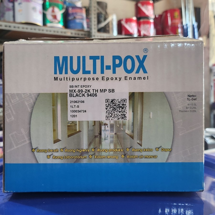 Jual PROPAN MULTIPOX MX-99 CAT EPOXY LANTAI / KOLAM DLL 1LITER SET ...