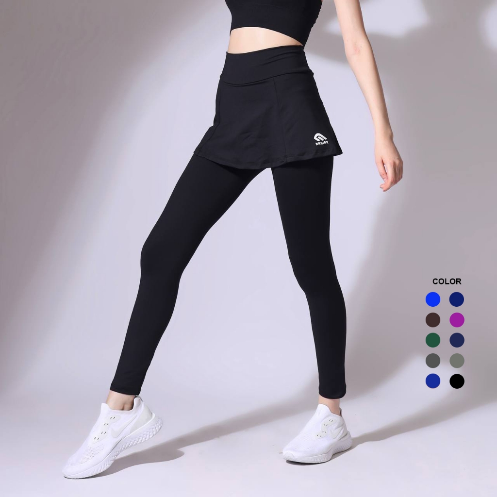 Jual MANIAK Celana Rok Legging Olahraga Wanita Sport Gym Running Zumba Senam (RL 01) | Shopee ...