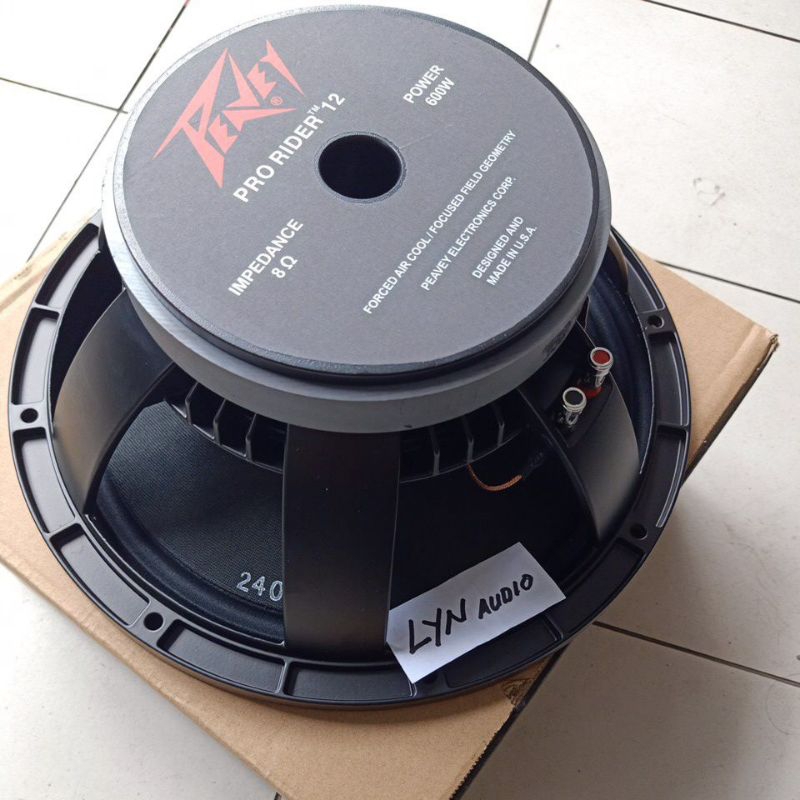 Jual SPEAKER PEAVEY PRO RIDER 12 INCH 600 WATT VC 3 INCH | Shopee Indonesia
