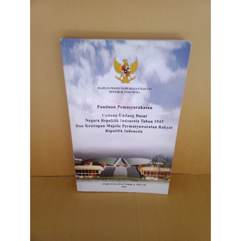 Jual BUKU ASLI PANDUAN PEMASYARAKATAN UNDANG UNDANG DASAR NEGARA REPUBLIK INDONESIA TAHUN 1945 ...
