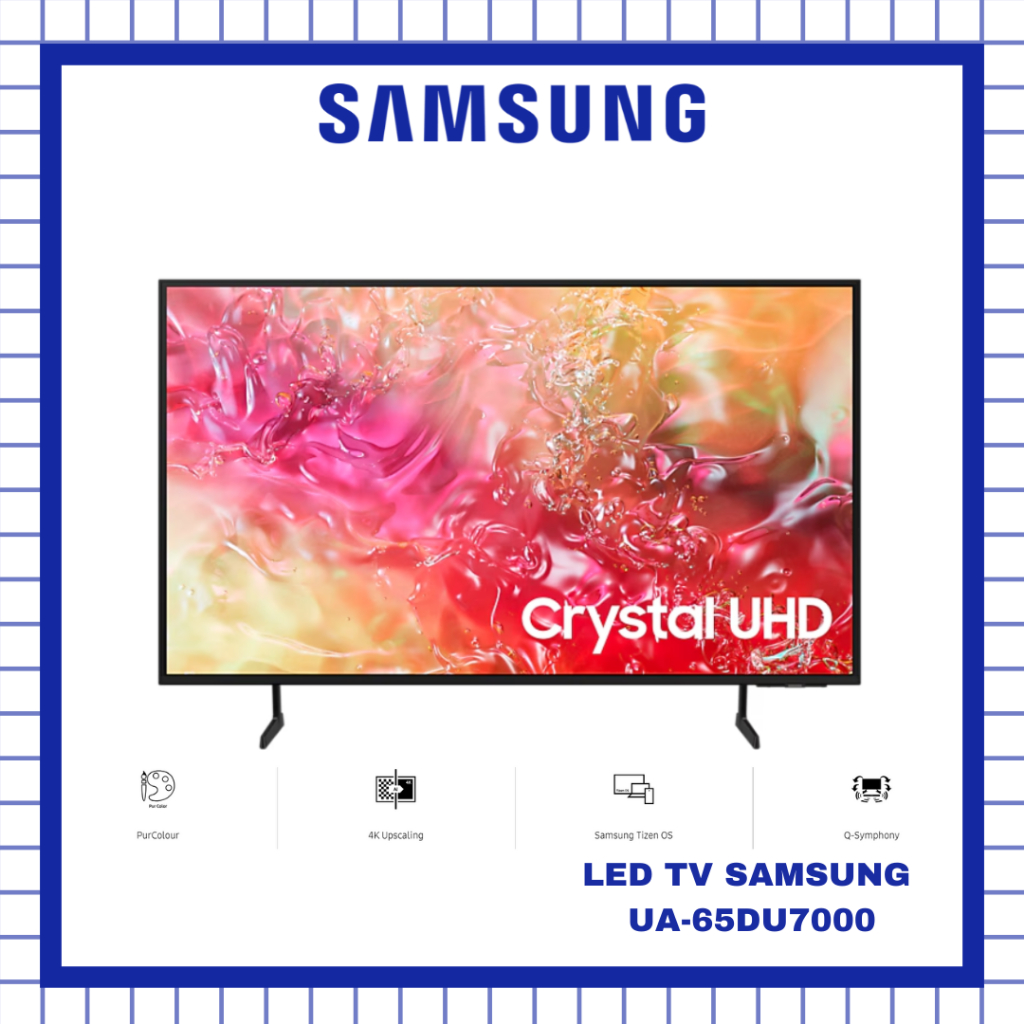 Jual LED TV SAMSUNG 65 INCH UA-65DU7000 SMART TV UHD 4K | Shopee Indonesia