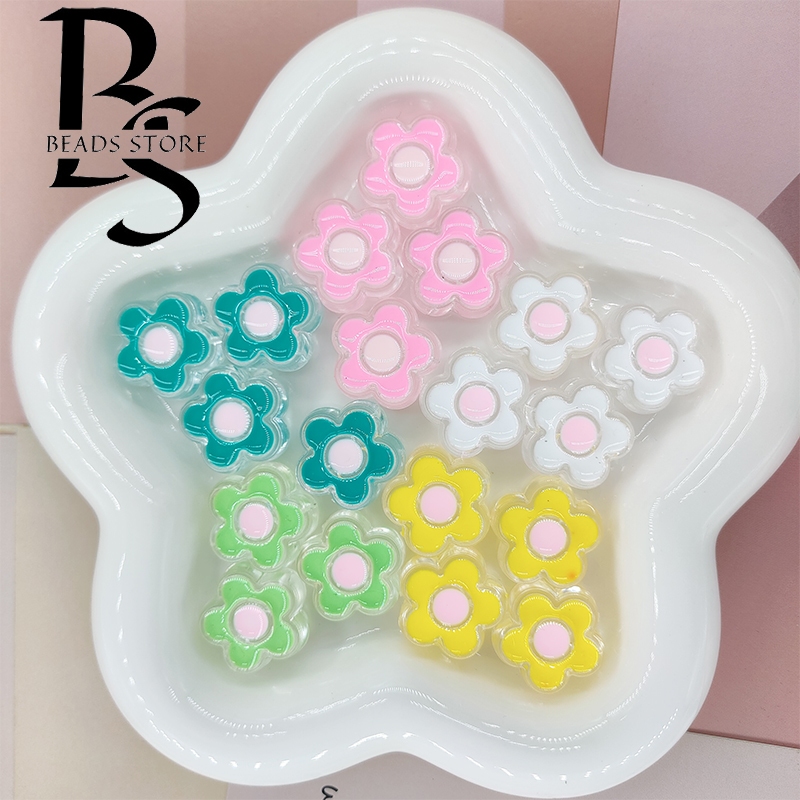Jual [COD Ready stock] 1PCS Mote Manik Premium- Manik Akrilik Bunga ...