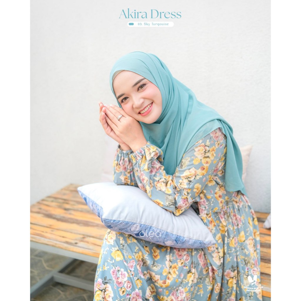 Jual Rayon dress premium/gamis motif bunga bunga/dress busui/gamis ...