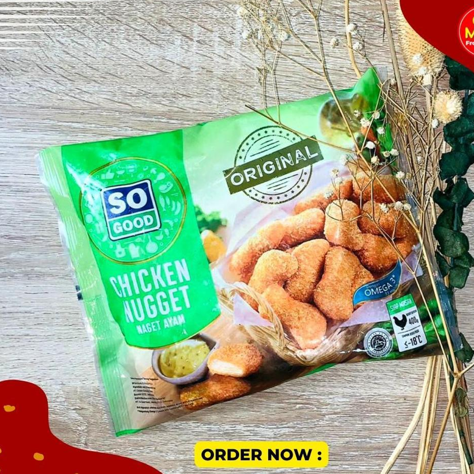 Jual SO GOOD CHICKEN NUGGET ORIGINAL 400GR | Shopee Indonesia