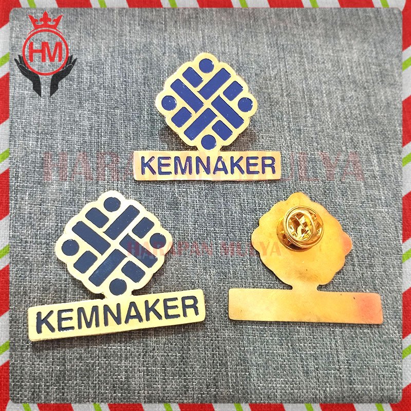 Jual Bros Kementerian Ketenagakerjaan Full Logam - Pin KEMNAKER ...