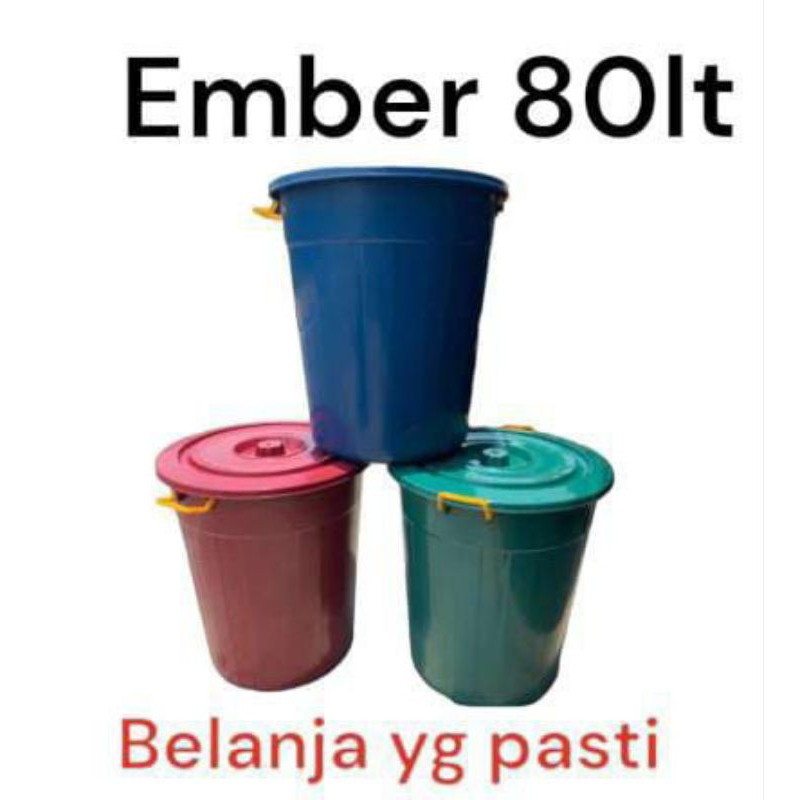 Jual ember 80L paling besar/ember plastik diamond | Shopee Indonesia