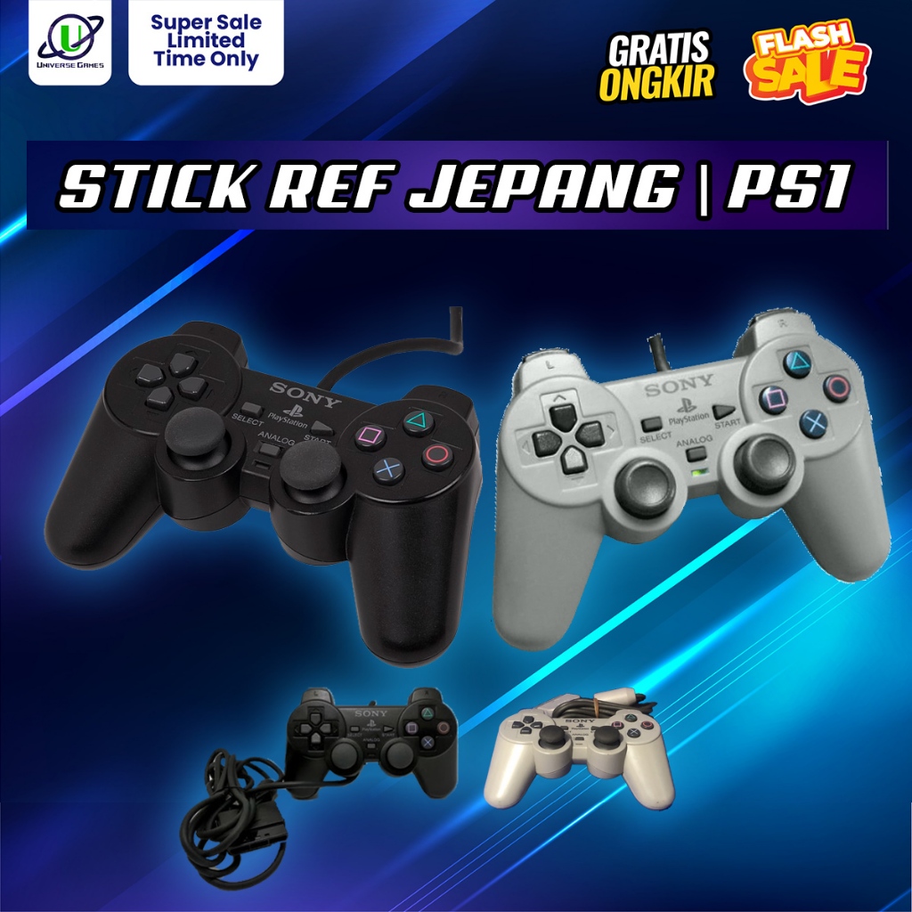 Jual Stick PS1 Second Original Mesin - Stik Playstation DS1 Garansi 1 ...