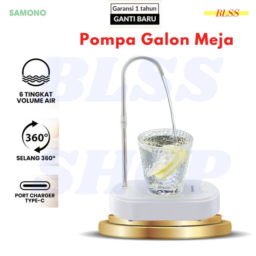 Jual Pompa Air Galon Electric Meja Water Pump Dispenser Automatic ...