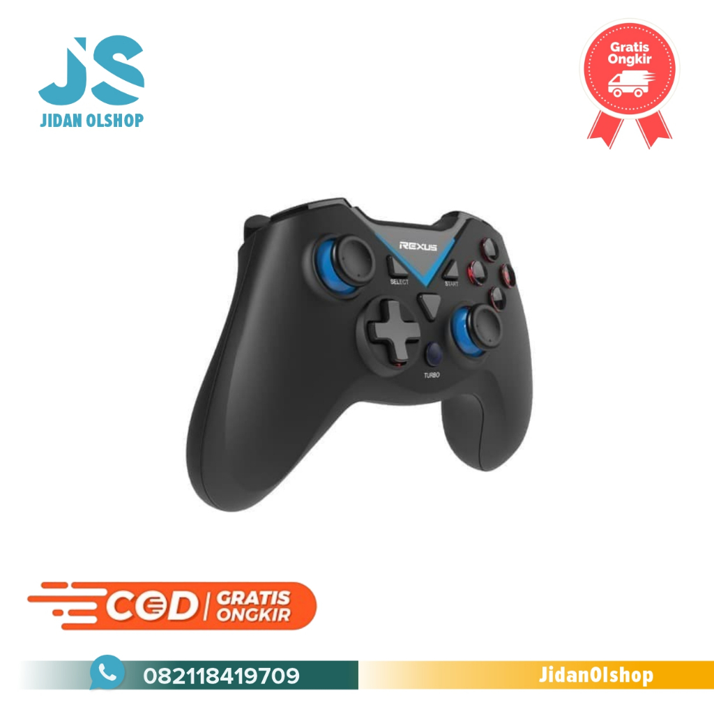 Jual Rexus Gladius GX100 Wireless Gaming Gamepad - Joystick / Stick ...