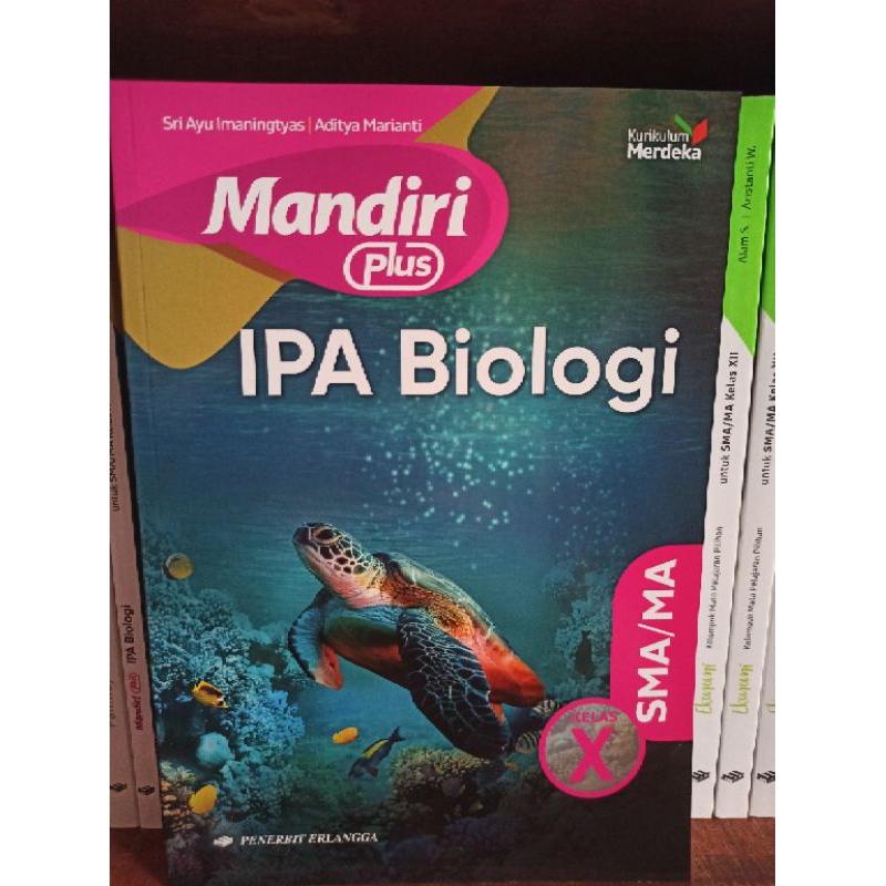 Jual BUKU MANDIRI PLUS IPA BIOLOGI KELAS 1 10 X SMA ERLANGGA KURIKULUM ...