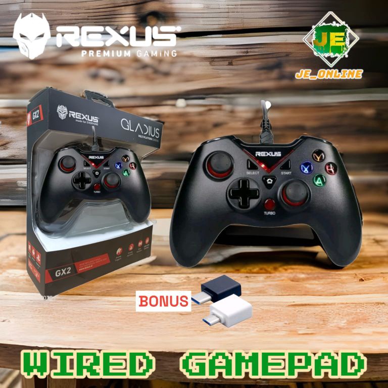 Jual Rexus Gladius GX2 Pro Stick Gaming Gamepad o O3B6 | Shopee Indonesia