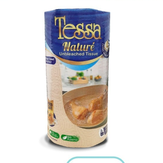 Jual Tessa Nature Unbleached Tissue Towel 2 Rol | Shopee Indonesia