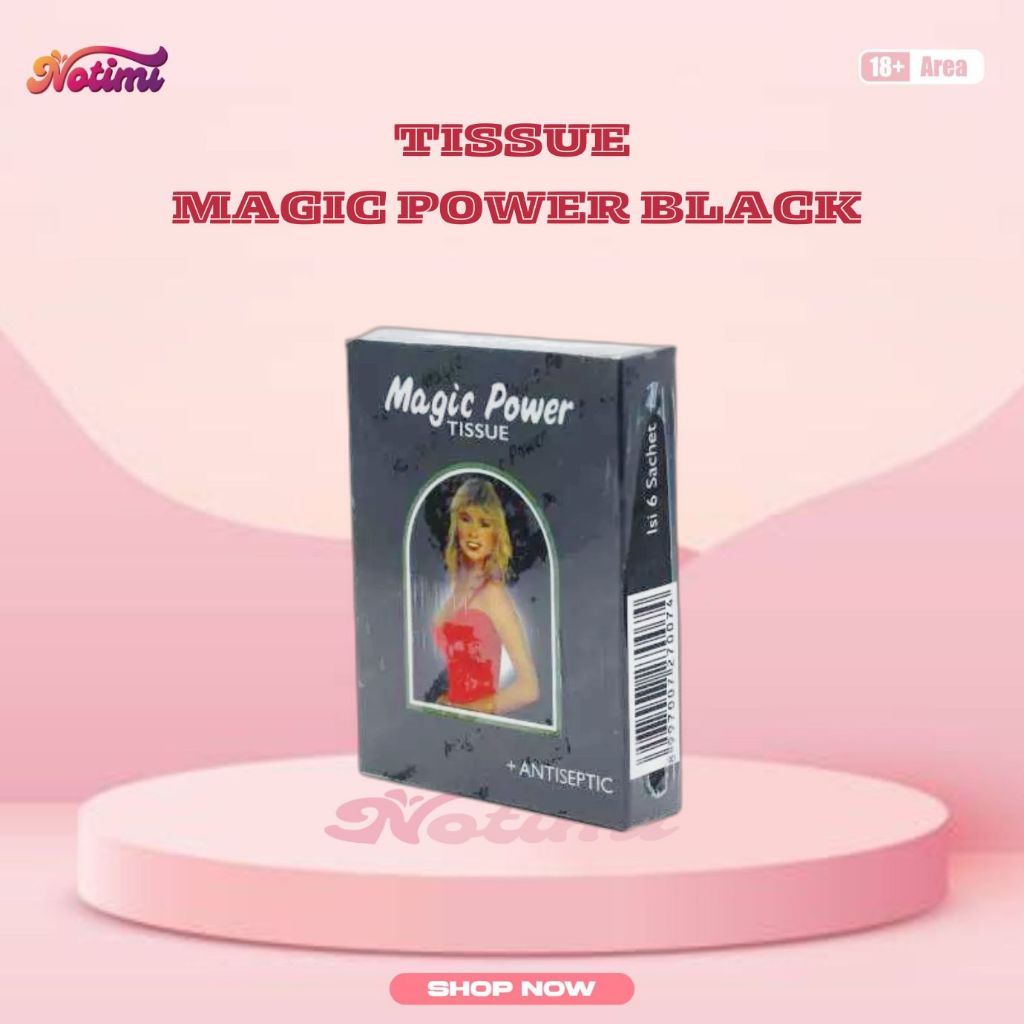 Jual Tissue Magic Power Classic Original 1 Pack isi 6 Sachet Tisu Magic ...