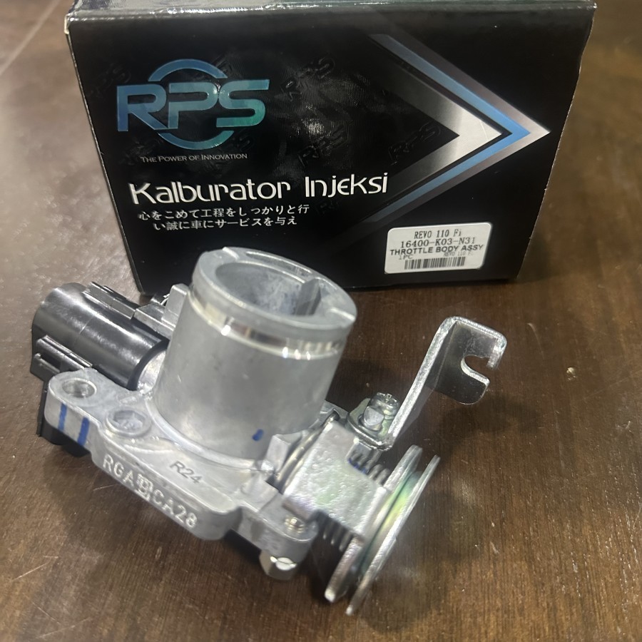 Jual RPS REVO 110 FI THROTTLE BODY ASSY KARBURATOR INJEKSI MOTOR K03 F1 INJEKTOR X FIT | Shopee ...