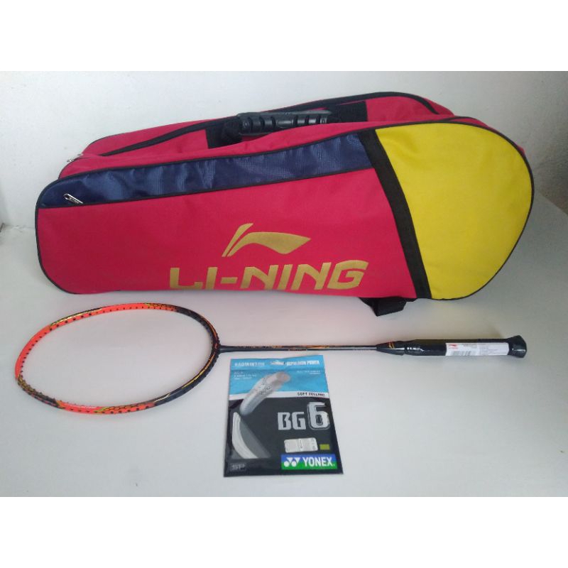Jual raket badminton Li Ning Airstream N99 HDF ( LUBANG ANGIN ...