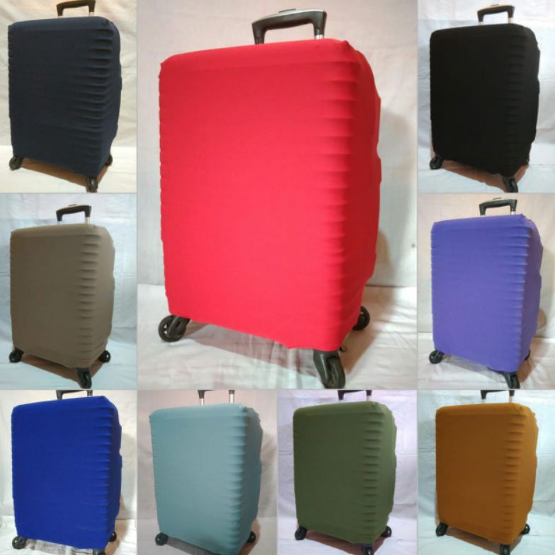 Jual KODE N69K Cover koper sarung pelindung koper polos size 17 inch 3 ...