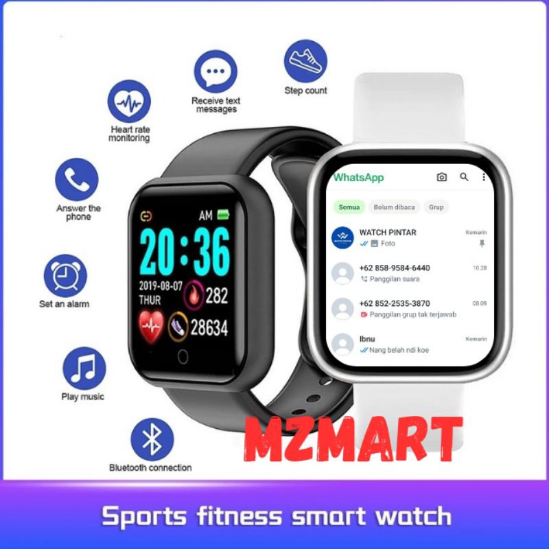 Jual SMARTWATCH ANDROID 4g IP67 Y68 JAM TANGAN HP PINTAR ANTI AIR PRIA ...