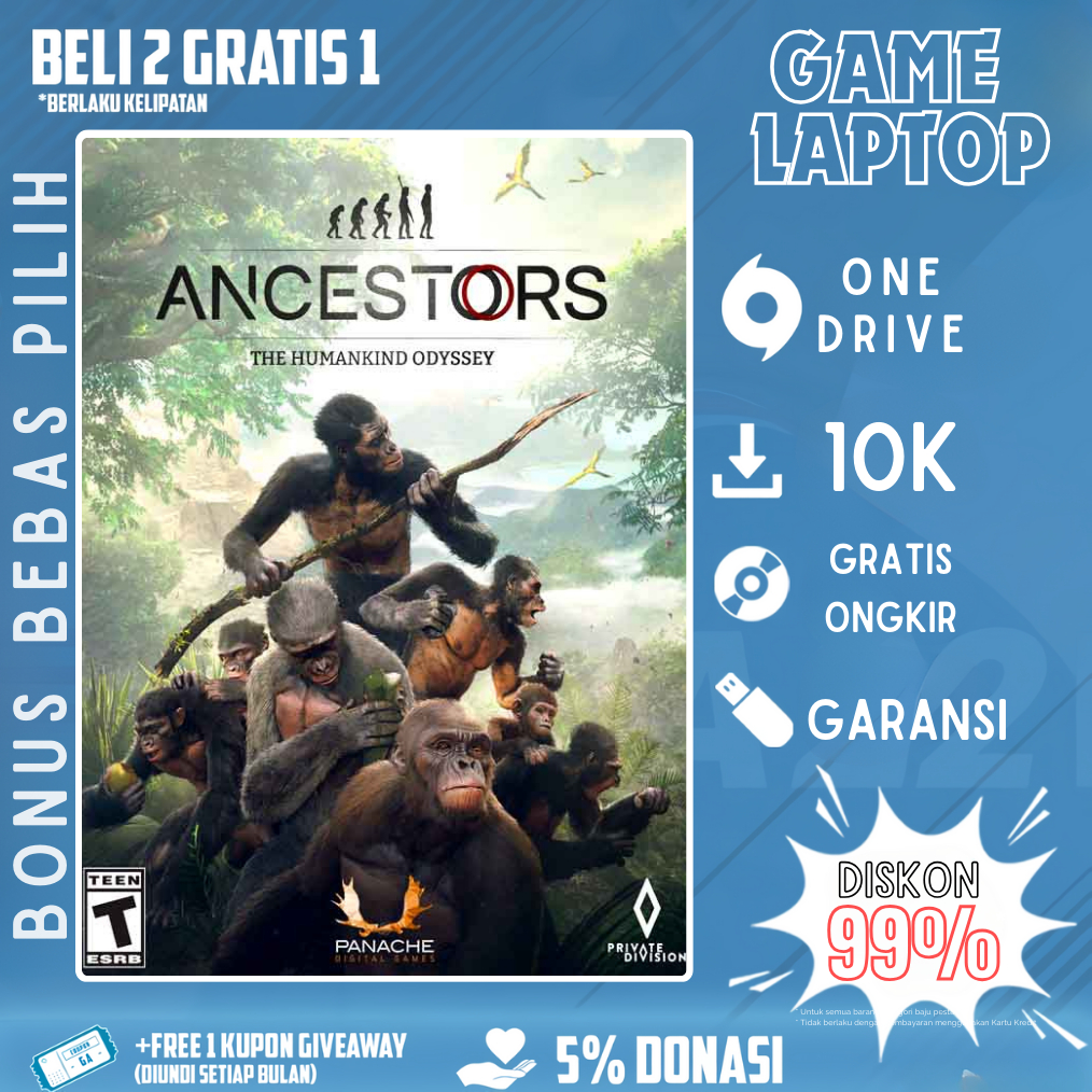 Jual Ancestors: The Humankind Odyssey - LINK DOWNLOAD - GAME PC - GAME ...