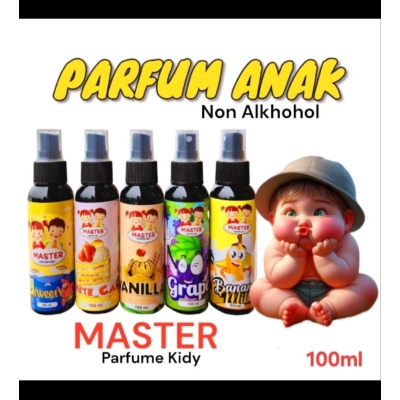 Jual PAKET HEMAT PARFUM MASTER KIDS ISI 5 BOTOL PARFUM ANAK NON ALKOHOL | Shopee Indonesia