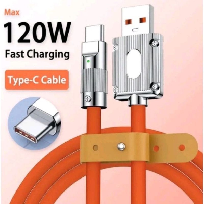 Jual kabel data fast charging 6A/120w USB data litive micro/type c ...