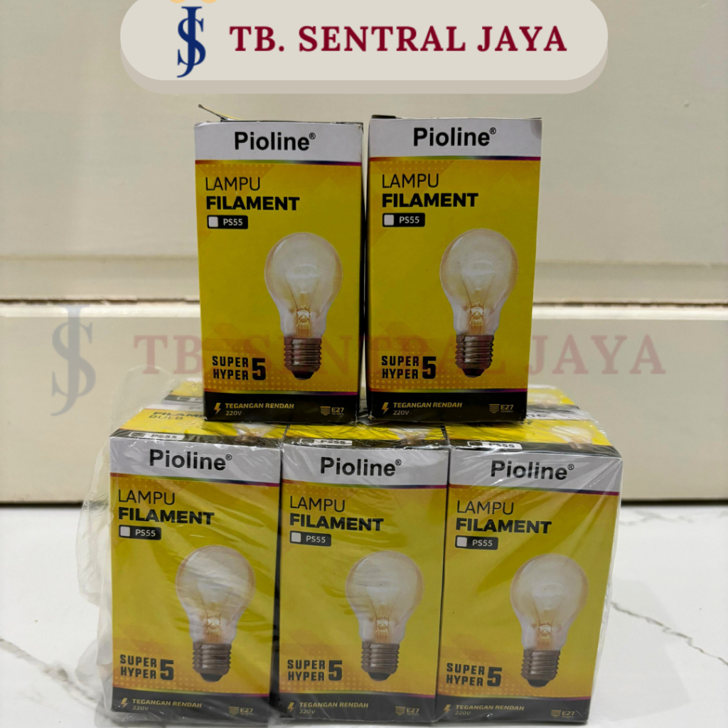 Jual Lampu Pijar 5 Watt Kuning Pioline/Lampu Kandang Ayam/Bohlam Pijar ...