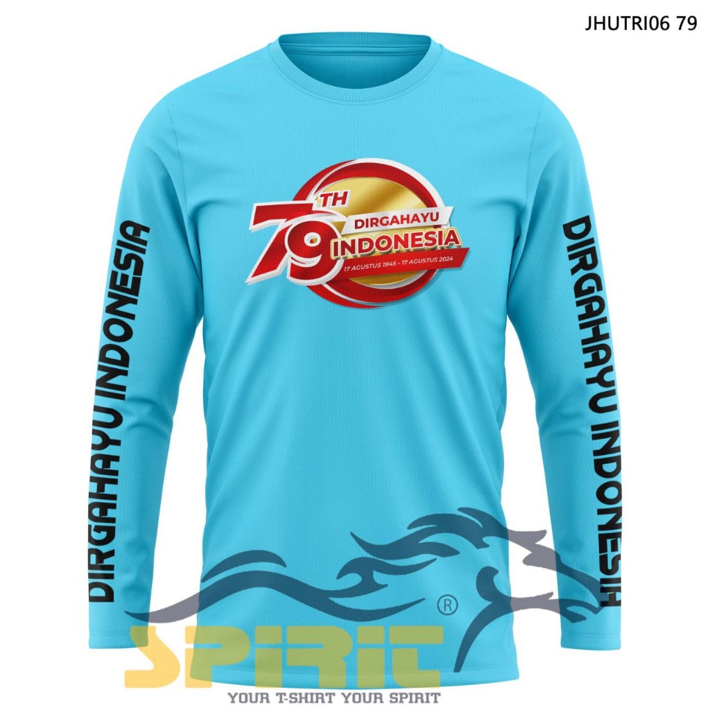 Jual kaos Dirgahayu Indonesia baju Hut RI ke 79 Kaos agustusan Kemerdekaan kaos 17 Agustus 2024 ...