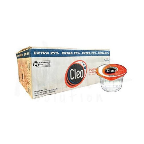 Jual CLEO GELAS MINI 120ml ISI 40 pcs AIR MINERAL GELAS | Shopee Indonesia