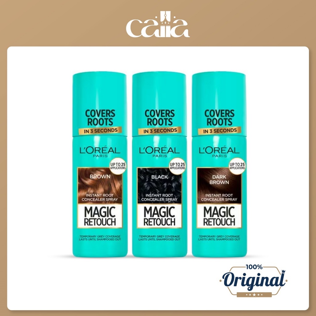 Jual Loreal Magic Retouch Instan Cat Rambut Spray 75mL | Shopee Indonesia
