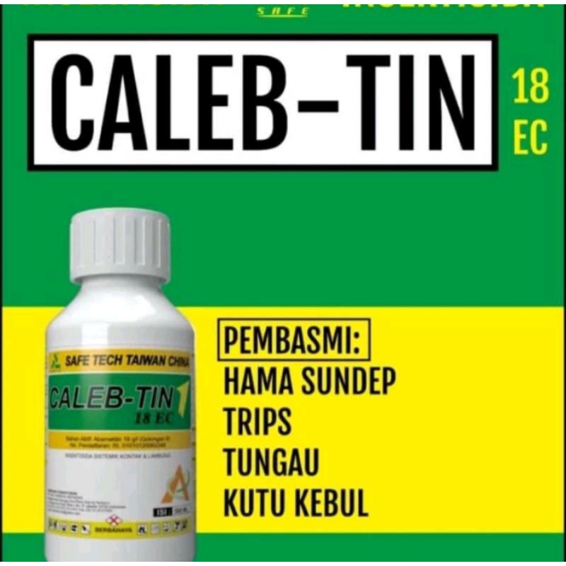 Jual Insektisida CALEB-TIN 18EC 100ml Abamektin 16,9 g/LInsektisida ...