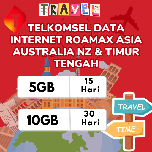 Jual PAKET DATA INTERNET TELKOMSEL UNTUK NEGARA ASIA AUSTRALIA DAN ...