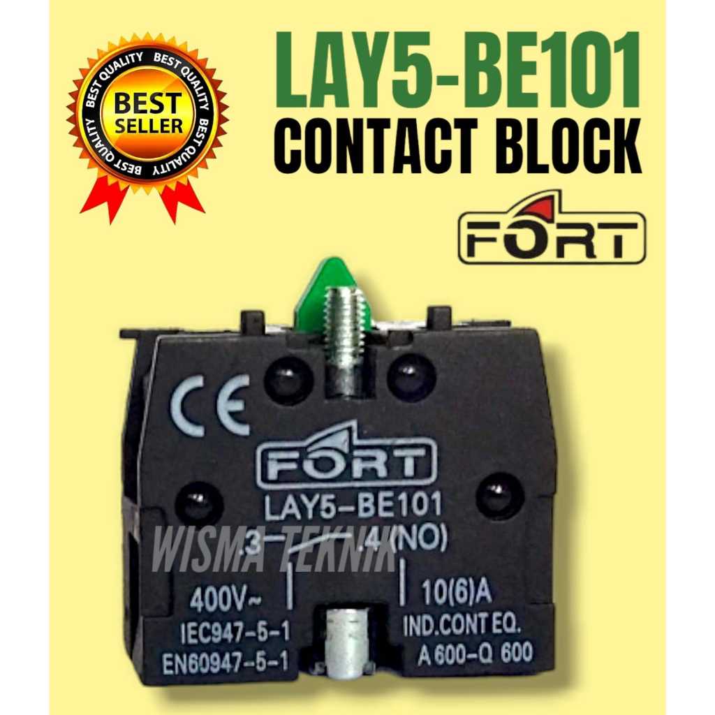 Jual KONTAK BLOK/ CONTACT BLOCK NO FORT LAY5-BE101 | Shopee Indonesia