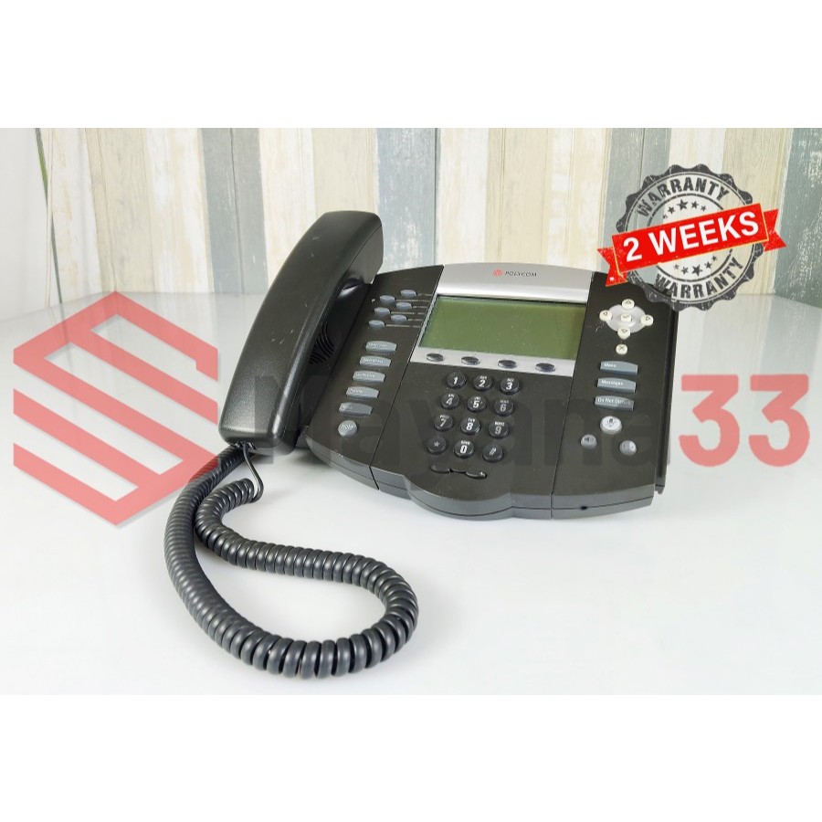 Jual Polycom SoundPoint IP650 SIP Telephone Tanpa Adaptor | Shopee ...