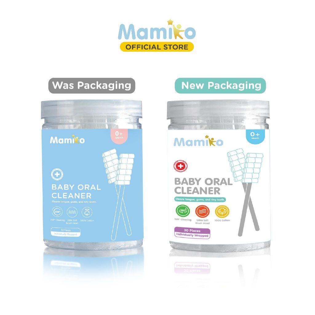Jual KUB x Mamiko Baby Oral Cleaner isi 30 /Pembersih Rongga Mulut Bayi ...