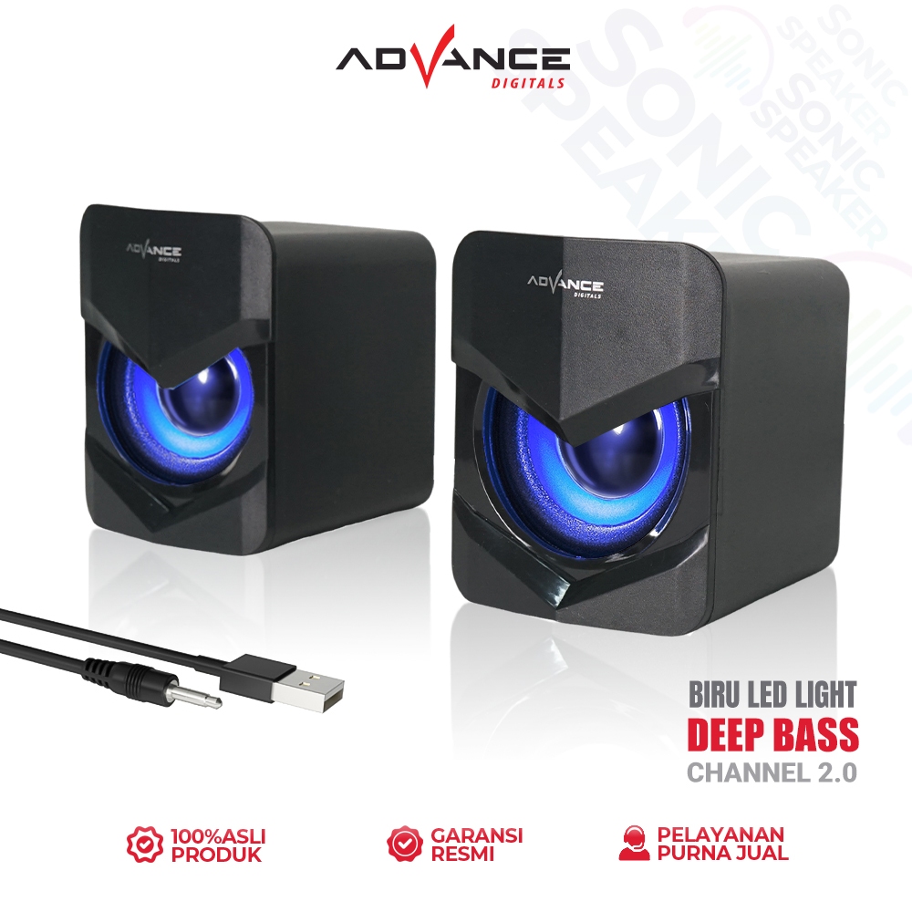 Jual Advance CLS-101 Speaker Komputer Speaker Laptop Speaker Multimedia ...