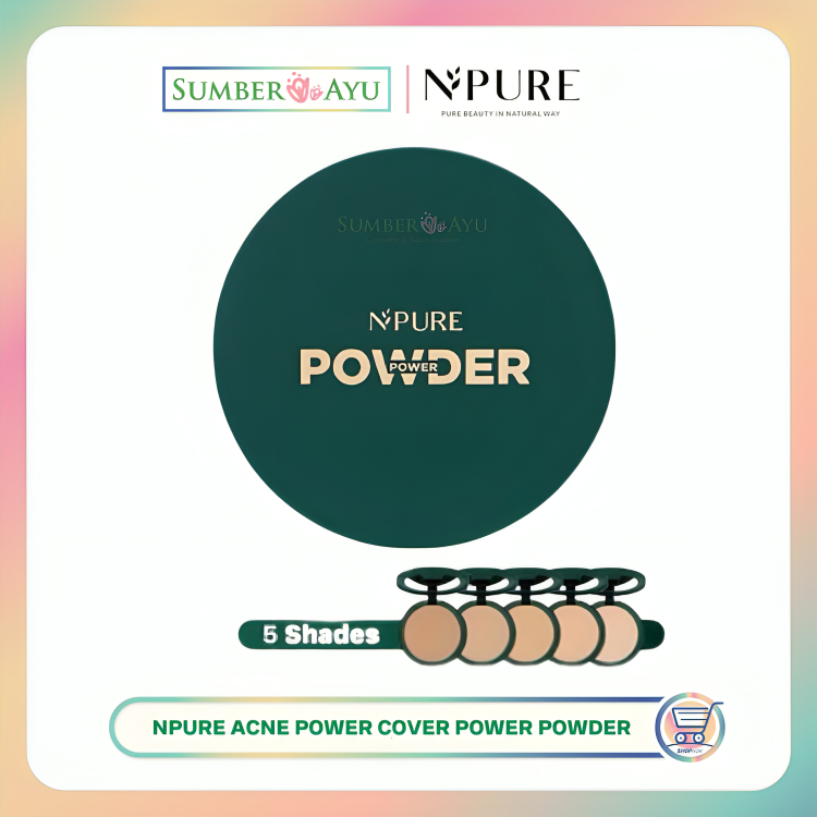 Jual NPURE ACNE POWER COVER POWDER | POWDER FOUNDATION | POWDER FOR ...