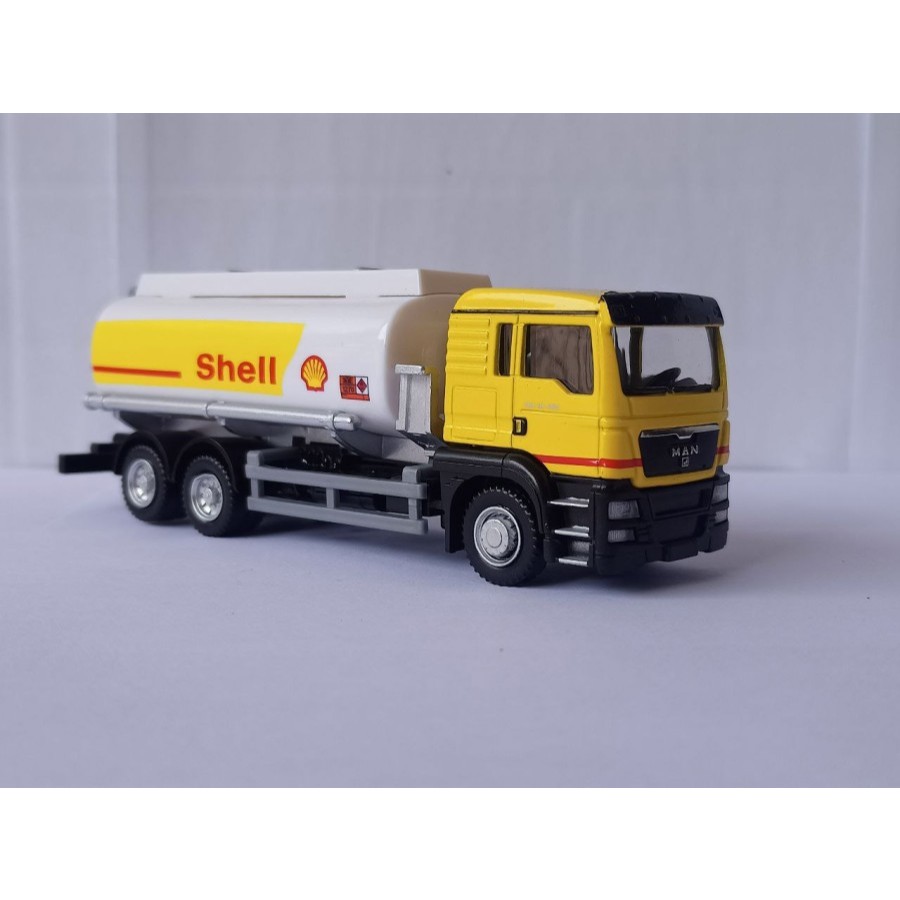 Jual Miniatur Truk Tangki Shell Oil minaitur mobil truk minyak harga ...