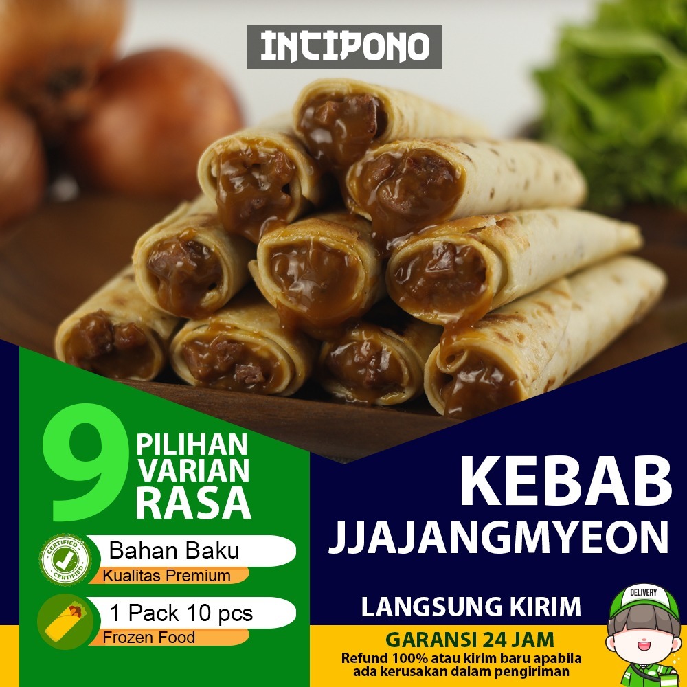 Jual Incipono Kebab Mini Jajangmyeon Rasa Saos Pasta Kacang Kedelai ...