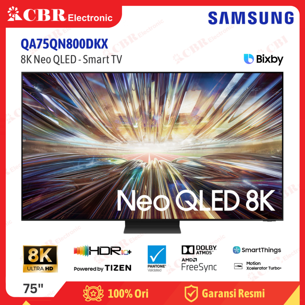 Jual TV SAMSUNG 75 Inch LED QA75QN800DKX (8K Neo QLED-Smart TV ...