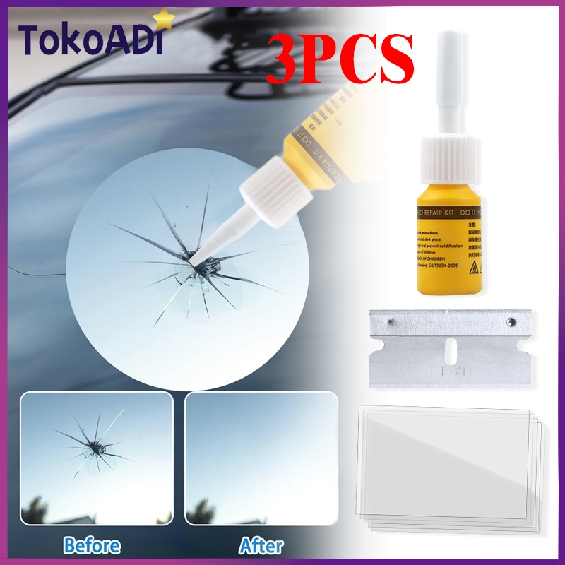Jual Lem Untuk Kaca Mobil Retak Universal Lem Kaca/ Lcd Hp 100% Barang ...