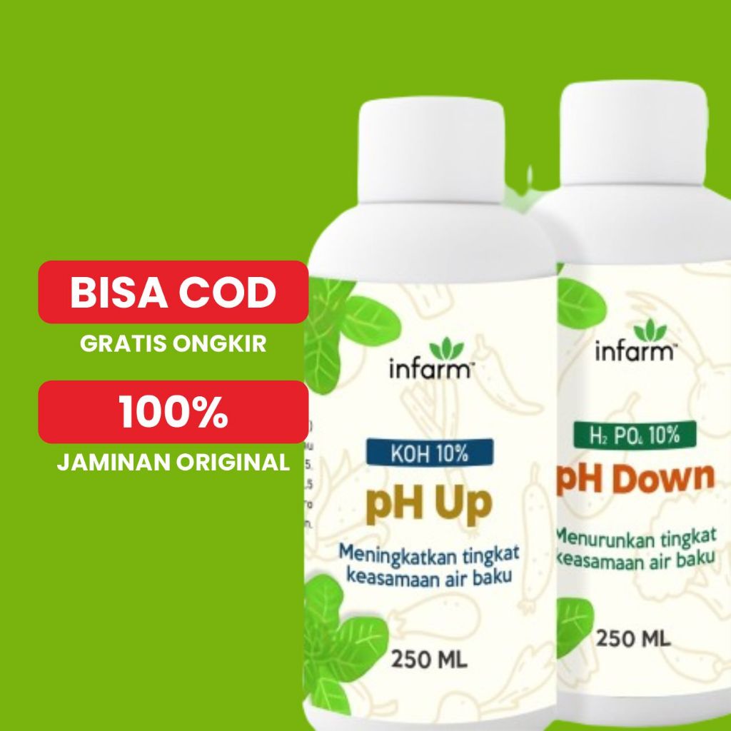 Jual Paket Duo Ph Larutan Ph Up Dan Larutan Ph Down Peralatan Berkebun | Shopee Indonesia