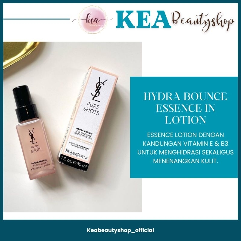 Jual YSL PURE SHOTS HYDRA BOUNCE ESSENCE IN LOTION 30ML | Shopee Indonesia