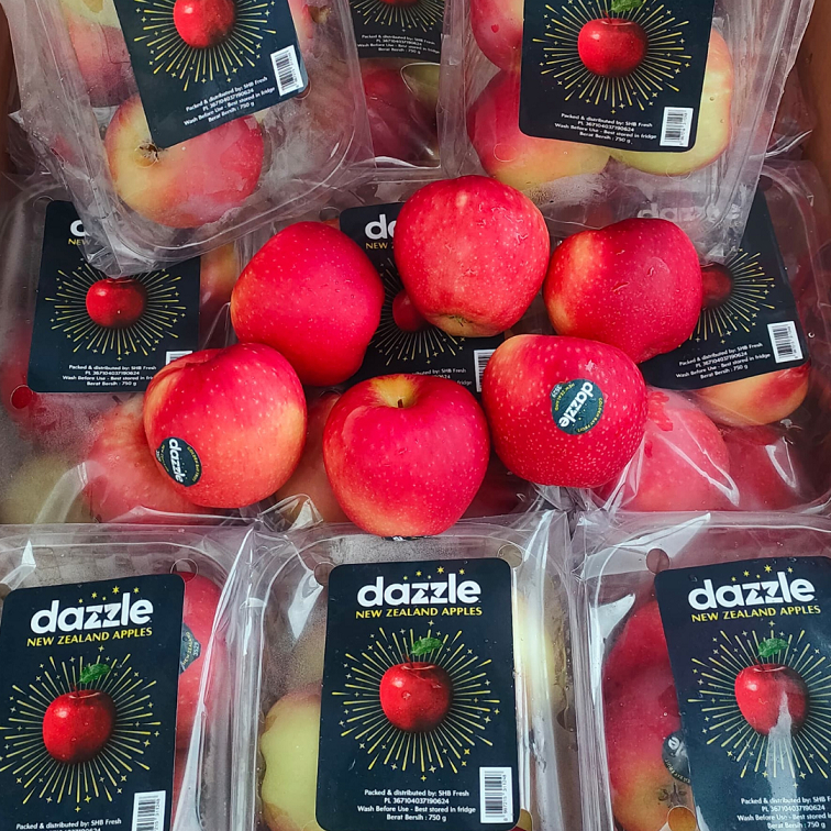 Jual Apel Dazzle Segar per box buah Segar Cikarang | Shopee Indonesia