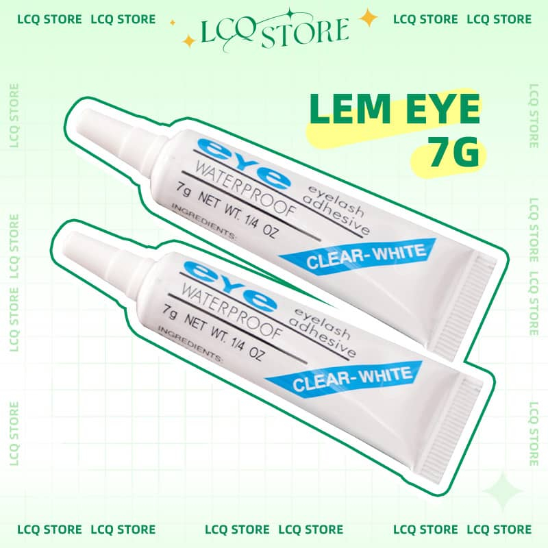 Jual LEM EYE LEM BULU MATA PALSU EYELASH GLUE CLEAR WHITE BENING | Shopee Indonesia