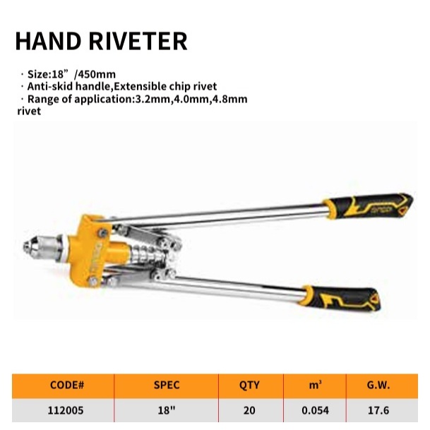 Jual DINGQI Tang Rivet Tembakan Paku Tang Rivet Besar 112005 | Shopee ...