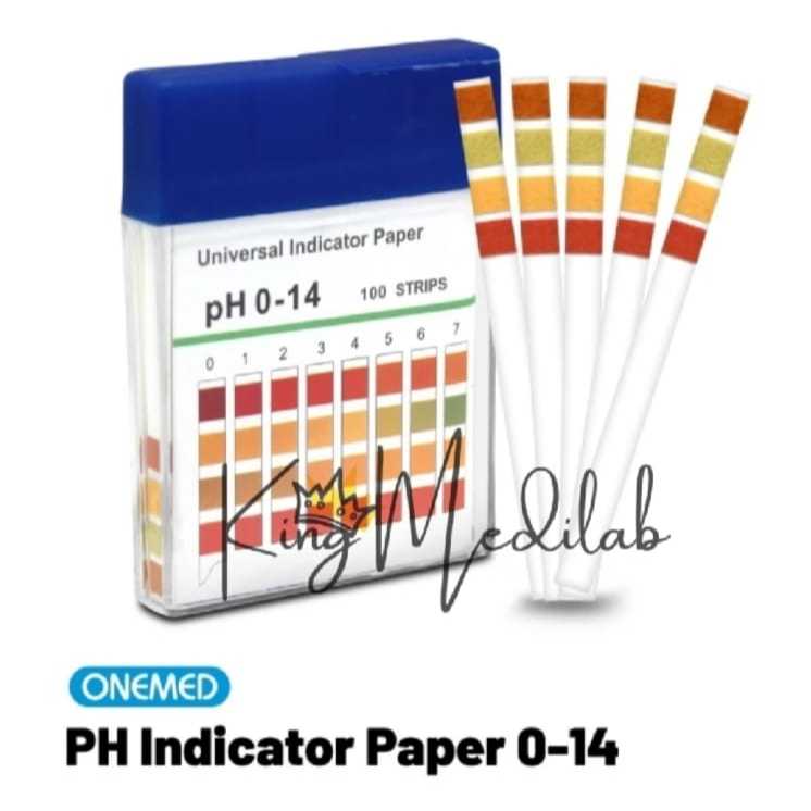 Jual pH-indicator Paper strips Universal indicator pH 0 - 14 Onemed ...
