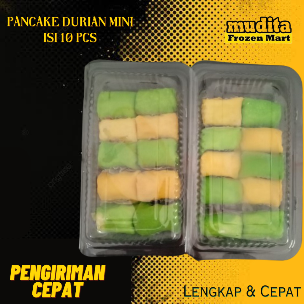 Jual Pancake durian mini isi 10 Pcs | Shopee Indonesia
