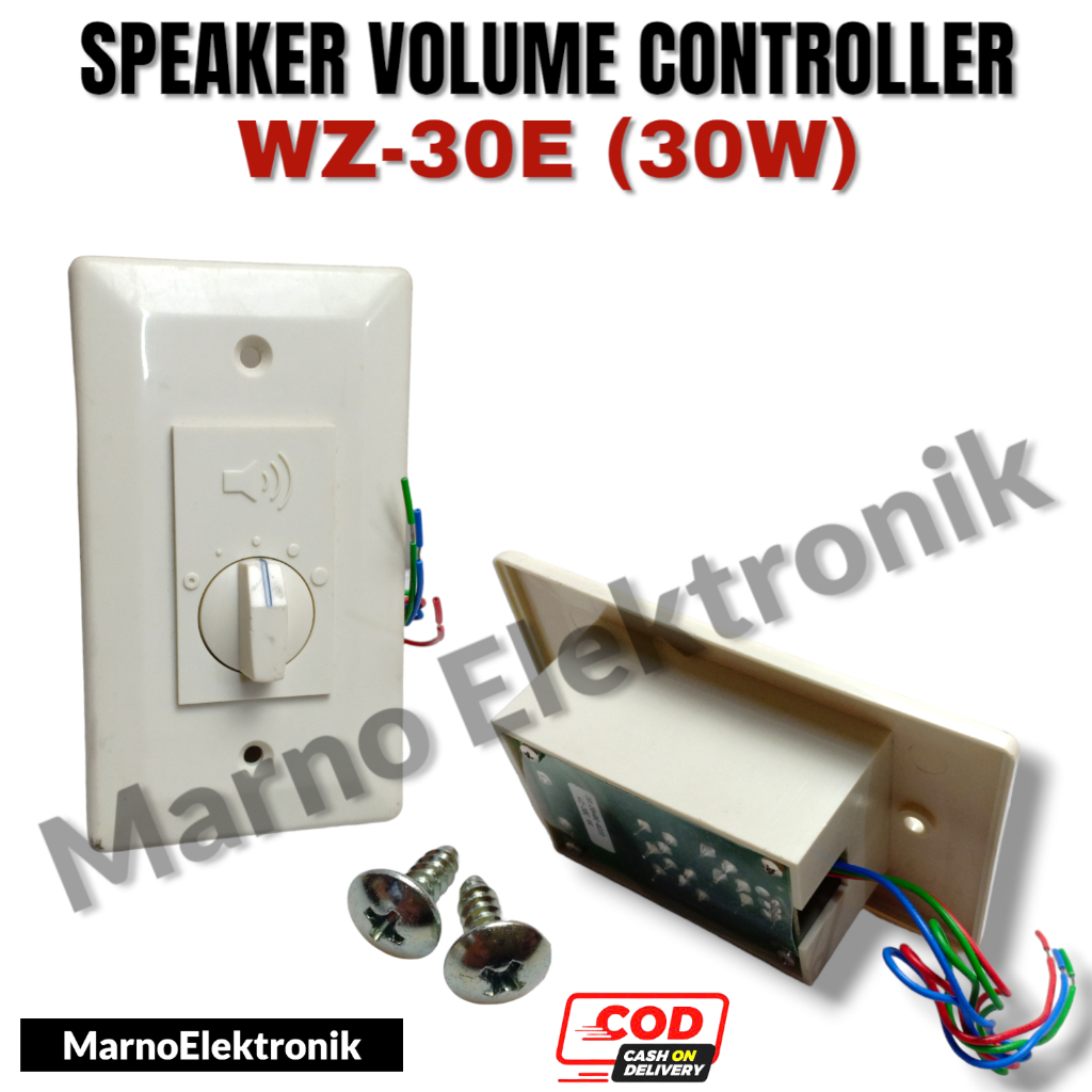 Jual SPEAKER VOLUME CONTROLLER WZ-30E 30W PENGATUR SPEKER VOLUME ...