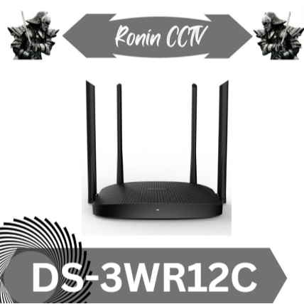 Jual HIKVISION AC1200 Wireless Router DS-3WR12C Dual Band Wi-Fi Router ...