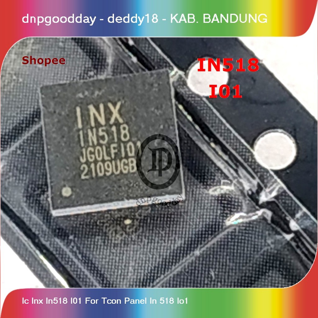 Jual ic inx in518 i01 for tcon panel in 518 io1 | Shopee Indonesia