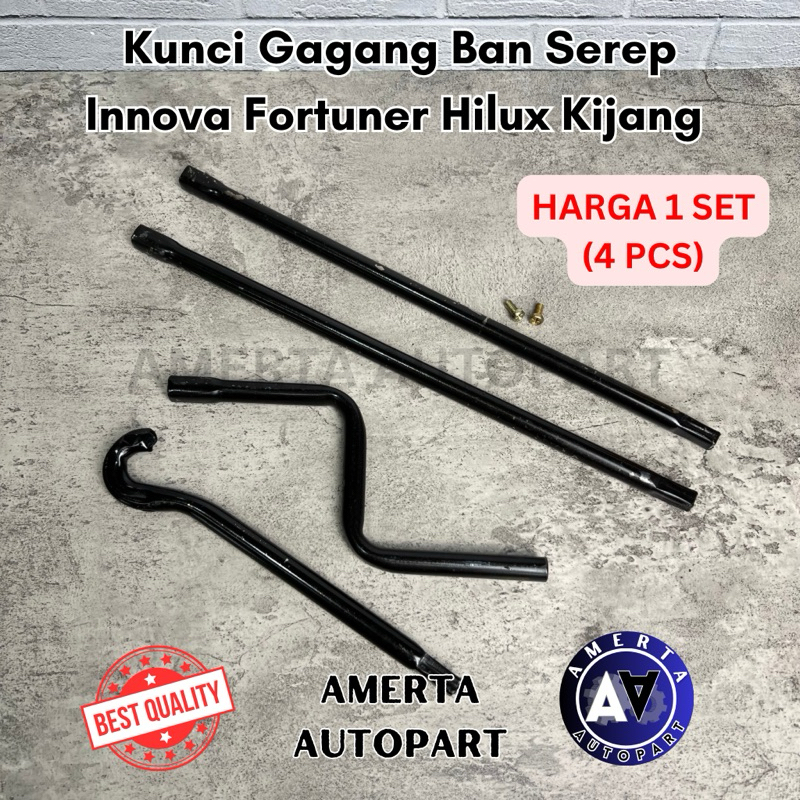 Jual Kunci Gagang Ban Serep Innova Fortuner Hilux Kijang (Gratis 2 Baut ...